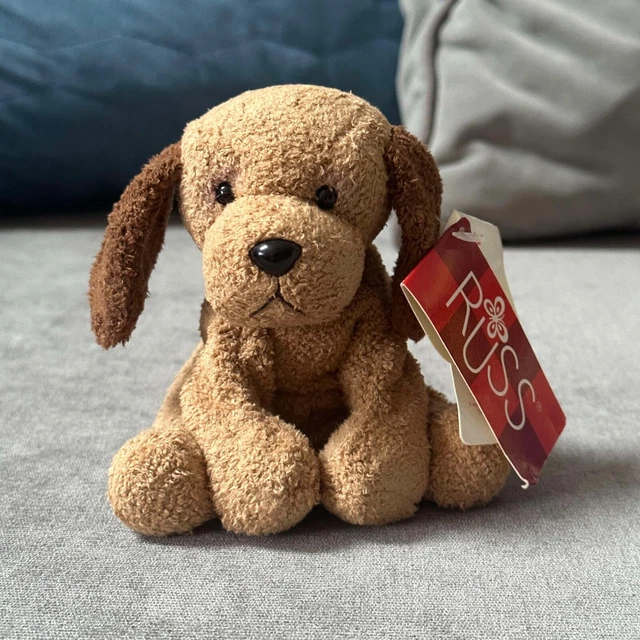 RUSS BERRIE LUV Pets Soft Toy Beanie Puppy with Tags - Buddy Dog £19.99 ...