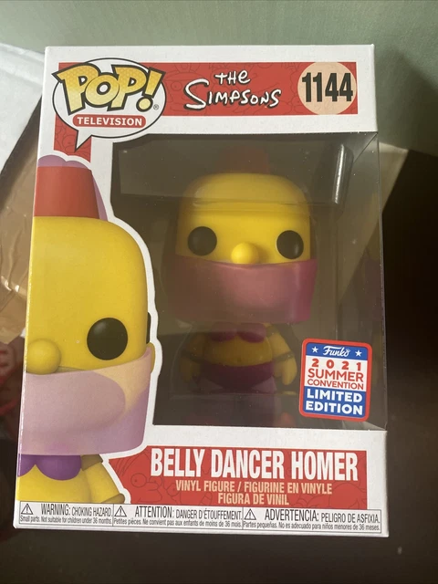 BELLY DANCER HOMER - The Simpsons Funko Pop! #1144 - Funkon Exclusive ...