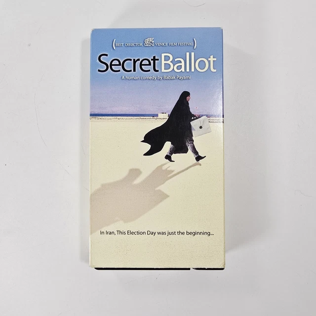 SECRET BALLOT (VHS, 2002) Farsi Language Comedy, English Subtitles ...
