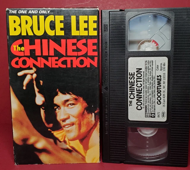 VHS THE CHINESE Connection - Bruce Lee, martial arts Kung fu Good Times ...