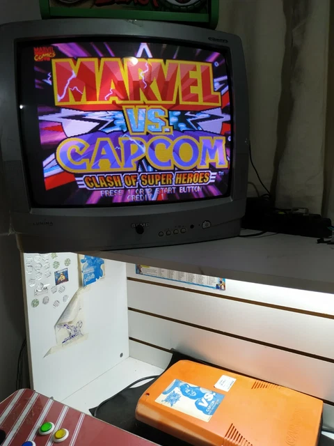 GENUINE CAPCOM CPS2 Marvel vs Capcom A+ B board ORIGINAL EPROMS EUR 278 ...