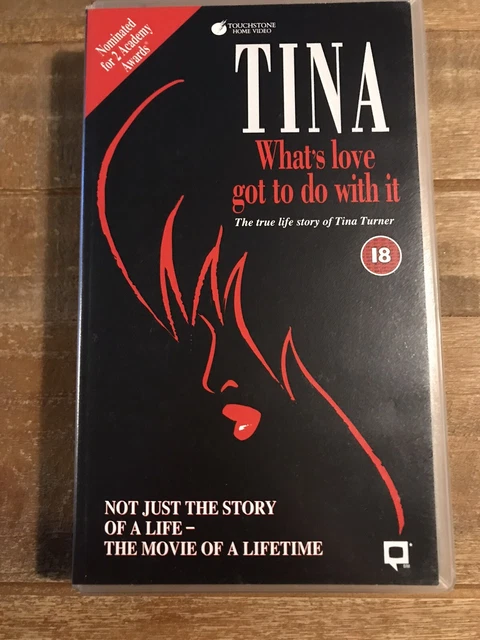 TINA TURNER WHAT’S Love Got To Do With It VHS Video True Life Story £7.99 - PicClick UK