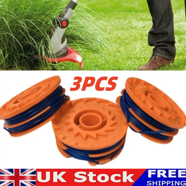3 X SPOOL & Line For TITAN-TTB820GGT 600w Grass Trimmer Replacement ...