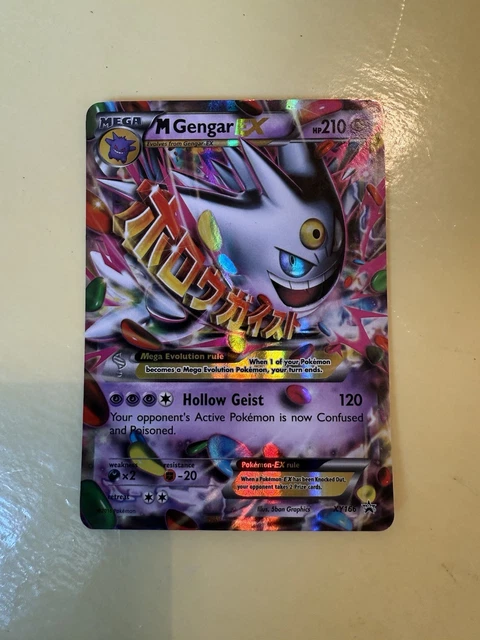 POKÉMON TCG MEGA Gengar EX Black Star Promo Card XY166 £130.68 ...