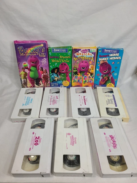 VINTAGE LOT (11) Barney & Friends Collection VHS Tapes With Cases One ...