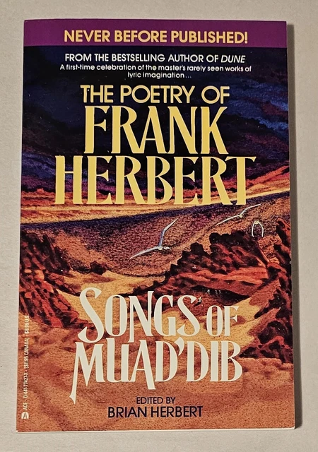 THE POETRY OF Frank Herbert-Songs of Muad'Dib édité par Brian Herbert ...