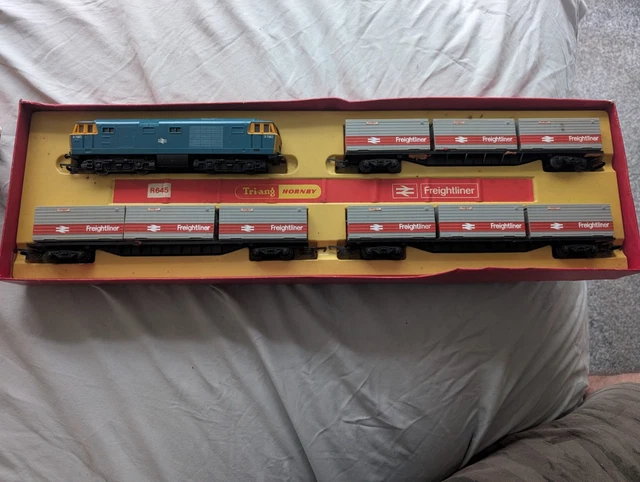 HORNBY TRIANG FREIGHTLINER Container Wagons 00 Gauge £78.68 - PicClick UK