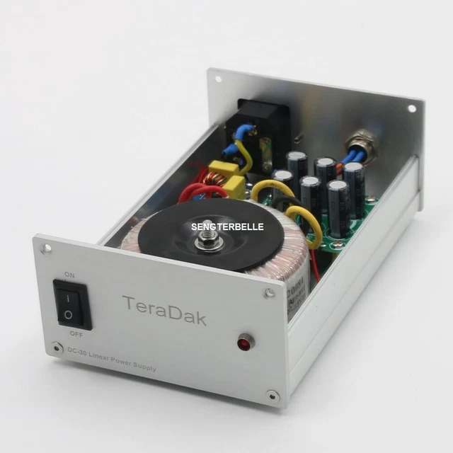 HIFI TERADAK 30W Toroid PSU Regulated Linear Power Supply DC5V-DC12V ...