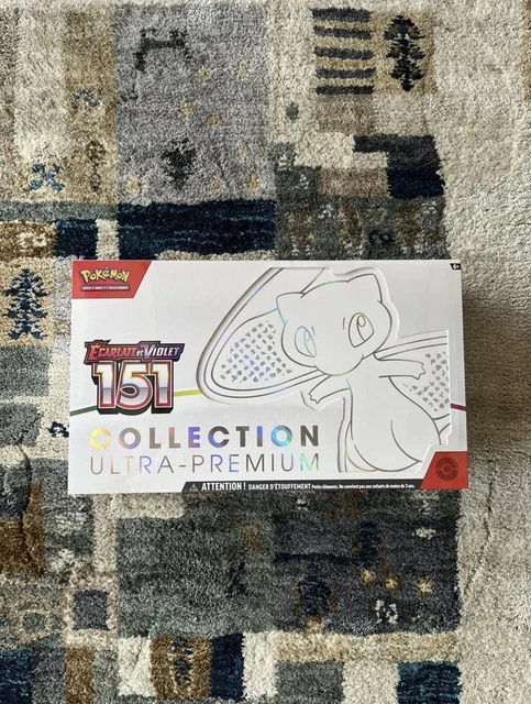 COFFRET ULTIMATE COLLECTION Ultra-Premium Pokémon 151 EV3.5 Mew (Neuf ...