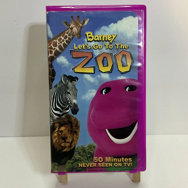 BARNEY - LETS Go to the Zoo (VHS, 2001) EUR 9,68 - PicClick FR