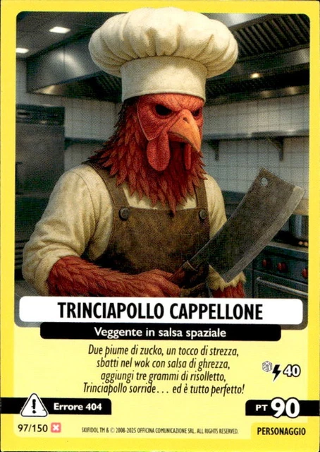 CARD SKIFIDOL ITALIAN Brainrot. Allucinazione Cosmica 2025 # 97 EUR 1 ...