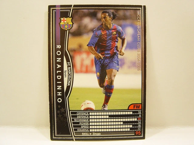PANINI WCCF 2004-05 Ronaldinho Gaúcho 1980 Brasile n. 10 FC Barcelona Spagna #192/ EUR 2,14 ...