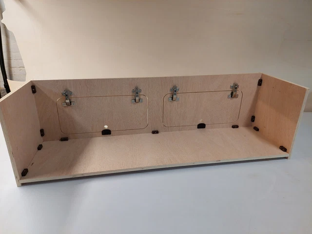 CAMPERVAN OVERHEAD TOP Locker Van Furniture Storage L/W Ply MDF 600/900 ...