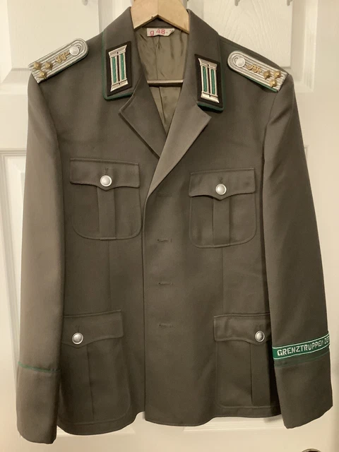 EAST GERMAN GRENZTRUPPEN Der Ddr Nva Border Troops Military Jacket G-48 ...