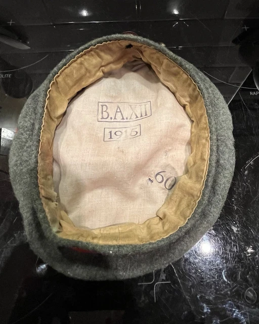 WW1 IMPERIAL GERMAN SAXON FELDMUTZE CAP, Original Rare. £31.90 ...