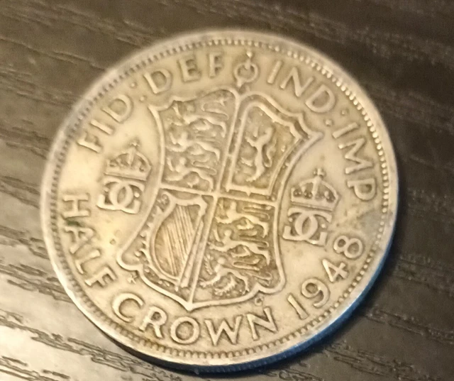 1948 UK GEORGE Vl Half Crown COIN FREE U.K. POSTAGE £5.99 - PicClick UK