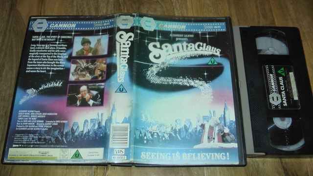 SANTA CLAUS THE Movie VHS Video Big Box Ex Rental Cert Christmas Film ...