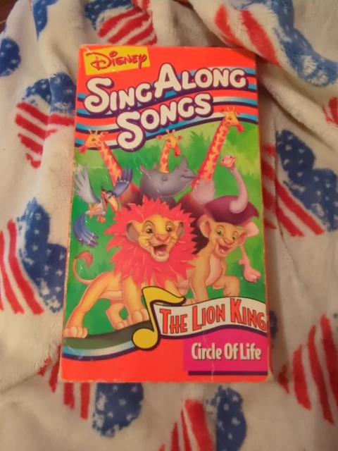 DISNEYS SING ALONG Songs - The Lion King: Circle of Life (VHS, 1994) $3 ...