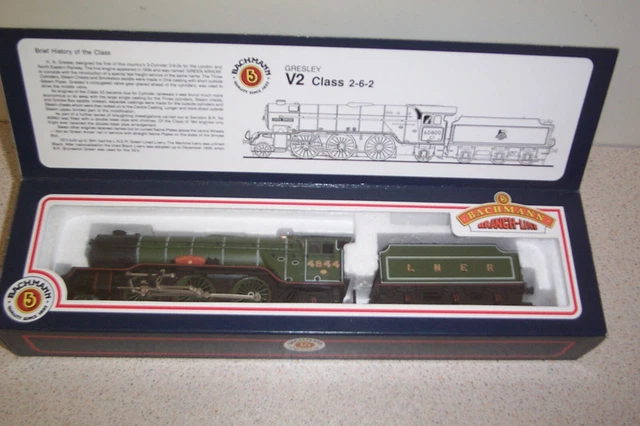 OO GAUGE BACHMANN Lner V2 Class 2-6-2T Steam Locomotive. EUR 1,46 ...
