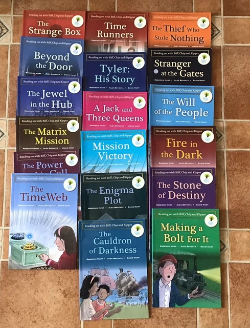 OXFORD READING-BIFF,CHIP & Kipper-Time Chronicles-18 Book Set-Stages 10 ...