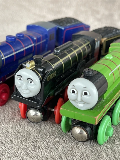 THOMAS THE TANK Engine & Friends legno Hank, Hiro & Henry curva di ...