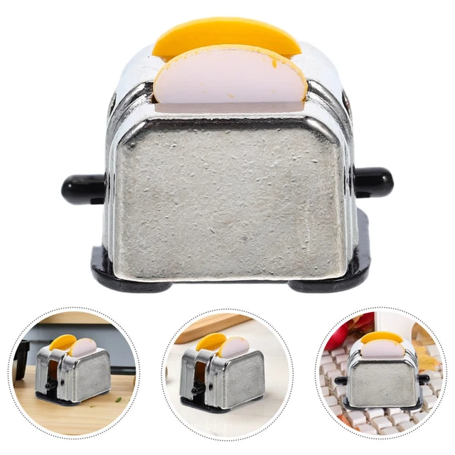 MINIATURE KITCHEN APPLIANCE Dollhouse Toaster Decor Appliances for $17. ...