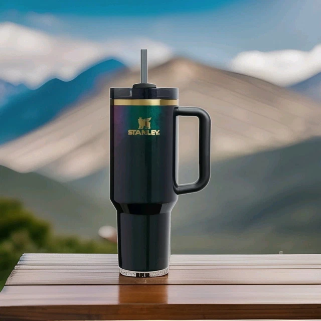 💚 STANLEY X Wicked ELPHABA FlowState Quencher Tumbler 40 oz Green ...