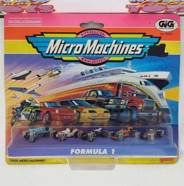 FORMULA 1 F1 Racing Car Micromachines Micro Machines Gig Galoob Moc £51 ...