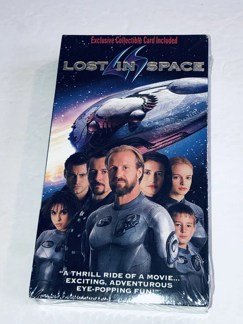 LOST IN SPACE Vhs Movie With Exclusive Collectible Card William Hurt ...