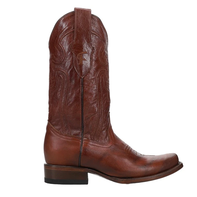FERRINI WYATT NARROW Square Toe Cowboy Mens Brown Casual Boots 1467155 ...