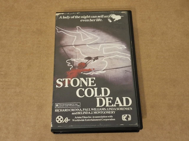 STONE COLD DEAD ~ WEC VHS Pre Cert Ex Rental ~ Richard Crenna, George ...