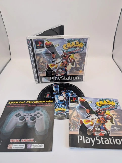 CRASH BANDICOOT 3 Warped PS1 Black Label Rare Complete UK PAL £27.70 - PicClick UK