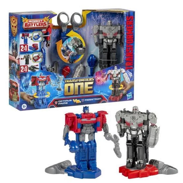 TRANSFORMERS ONE OPTIMUS Prime Megatron Overseas Figura Coleccionable ...