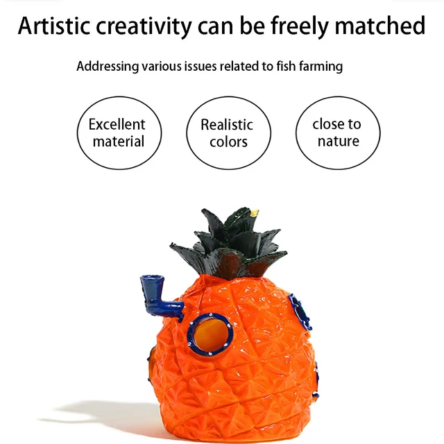 CUTEAQUARIUM RESIN CASTLE Fish Tank Decorations Castle Tower Ornaments ...