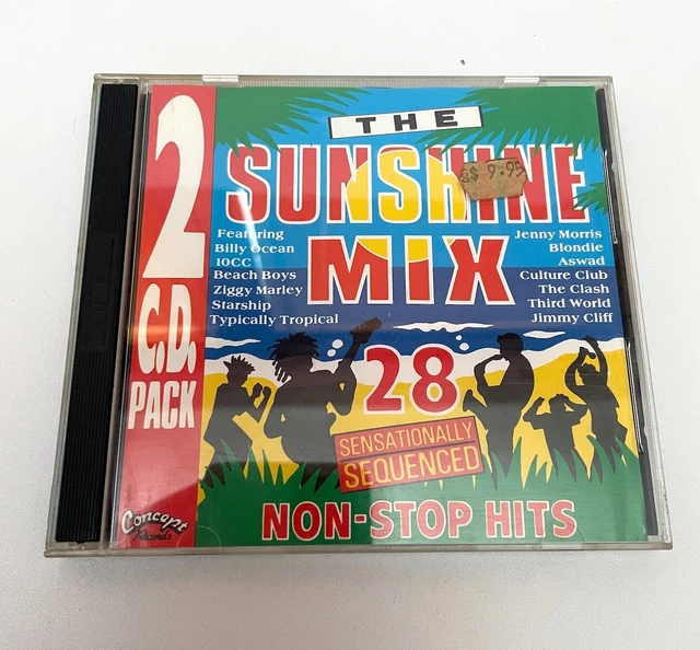 SUNSHINE MIX NON-STOP Hits CD 1989 Various Concept Records Australia ...