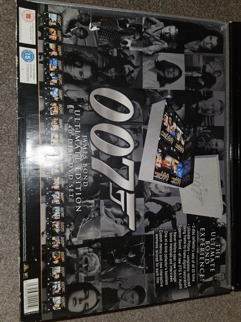 THE JAMES BOND Complete Collection (Box Set) (DVD, 2006) £0.99 ...