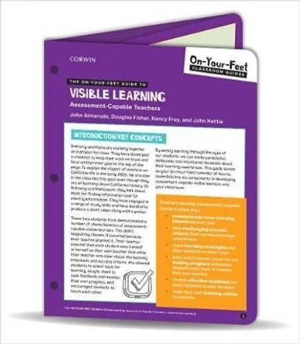 THE ON-YOUR-FEET GUIDE to Visible Learning Assessment-Capable T ...