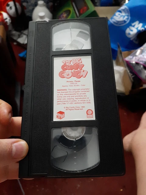 VTG THE BIG Comfy Couch Privacy Please VHS HTF 1995 Time Life Kids VHS ...