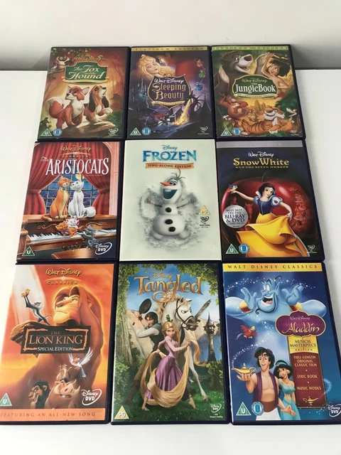 9 X CLASSIC Walt Disney Dvd Bundle / Job-Lot - Region 2 Dvd's £16.00 ...