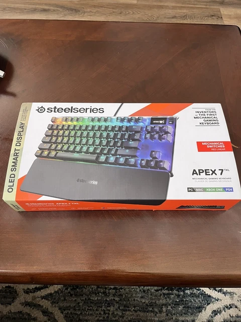 STEELSERIES APEX 7 TKL Compact Mechanical Gaming Keyboard - New still ...