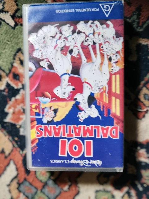 DISNEY VHS 101 Dalmations Video Walt Disney Classics $9.00 - PicClick AU