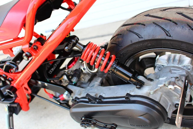 HONDA RUCKUS NPS50 Zoomer Zoomer for Lowdown rear shock Black & Blue ...