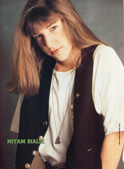 MAYIM BIALIK PINUP Clipping Cutting From Magazine 90'S Young Cute In ...