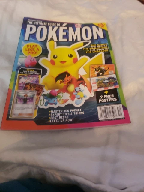 THE ULTIMATE GUIDE TO POKEMON: 2025 Magazine 2 free Posters ALL NEW £12 ...