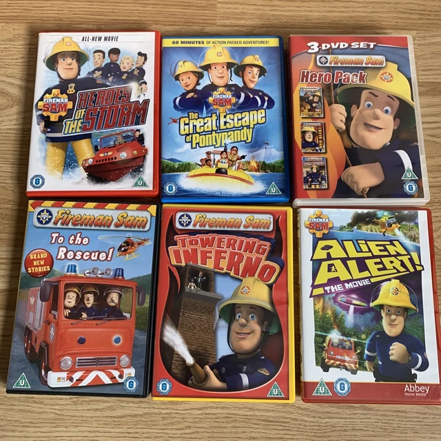 FIREMAN SAM DVD bundle (8 DVDs) £9.99 - PicClick UK