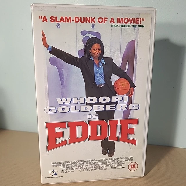 VINTAGE EDDIE VHS Whoopi Goldberg Big Box Comedy Drama First ...