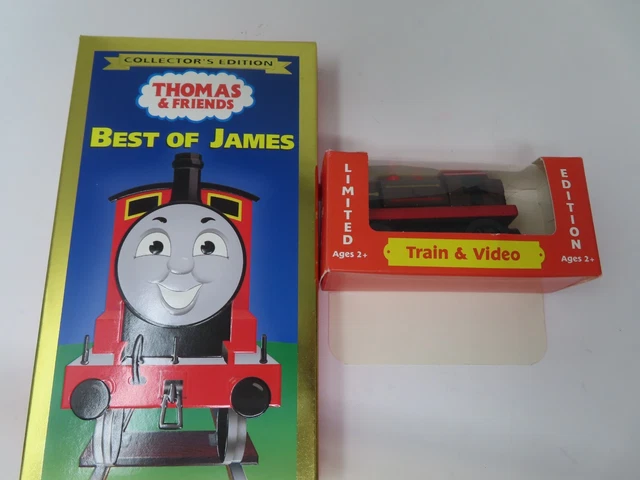 THOMAS & FRIENDS BEST OF JAMES VHS Train & Video LIMITED EDITION ...