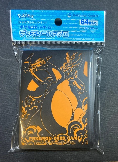 CHARIZARD VMAX JAPANESE exclusive Pokemon Centre Card Game 64x Sleeves ...