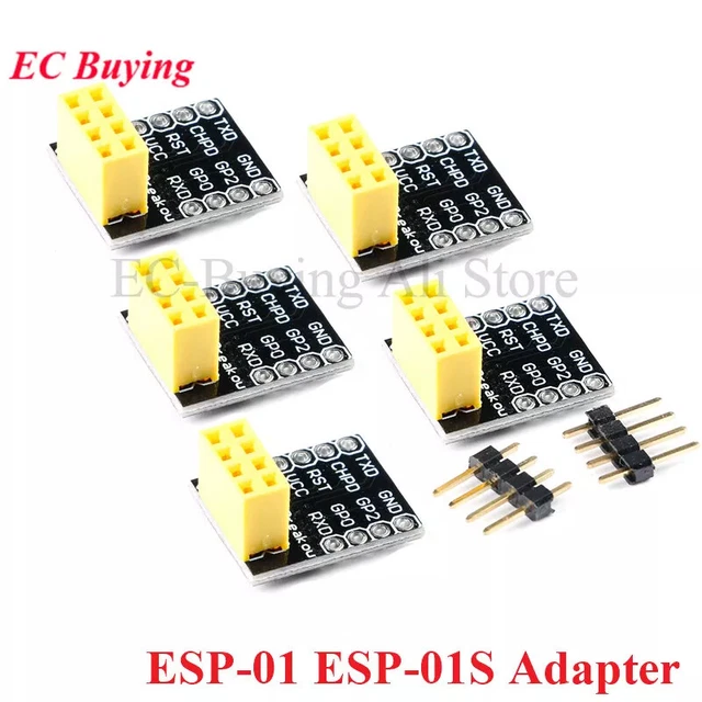 USB TO ESP8266 Adapter Board WIFI Module ESP-01 ESP-01S Breakout PCB ...