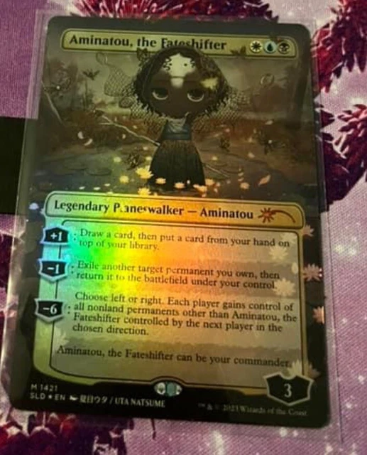 AMINATOU, THE FATESHIFTER MTG Secret Lair Commander (Rainbow Foil) EUR ...